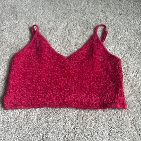 wild fable | Tops | Wild Fable Red Cropped Tank | Poshmark